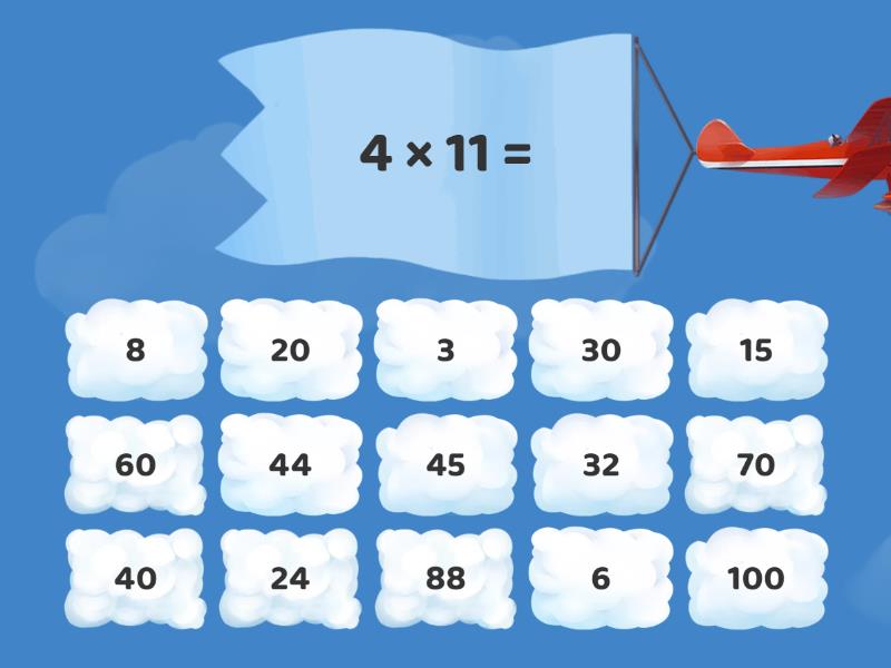 Multiplication - Find the match