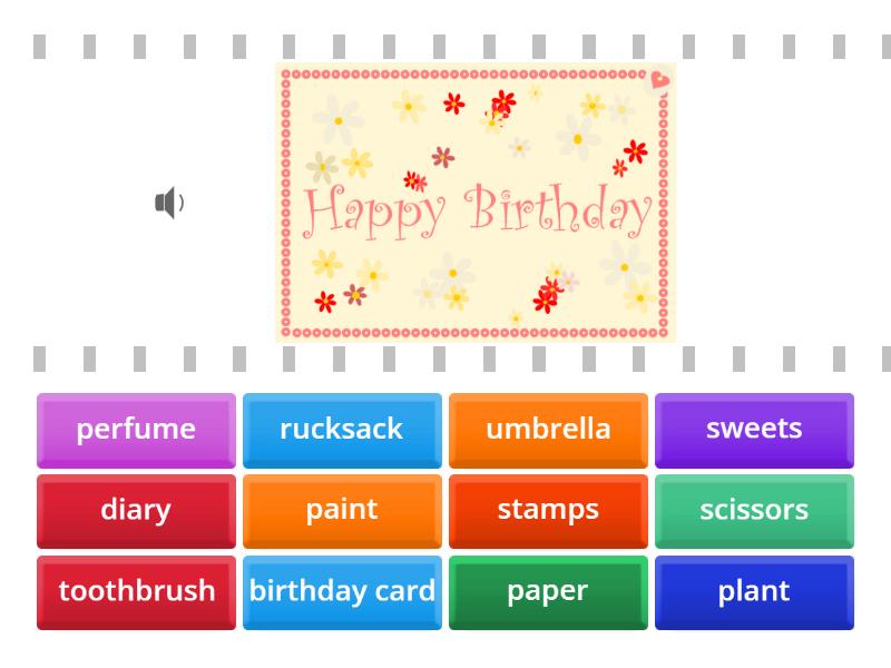 Prepare Unit 16 words - Find the match