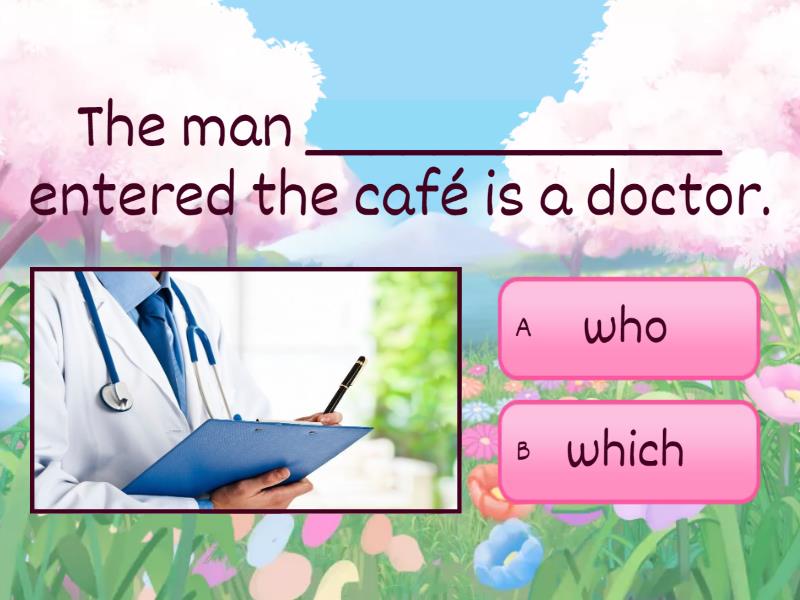 Relative Pronouns - Quiz