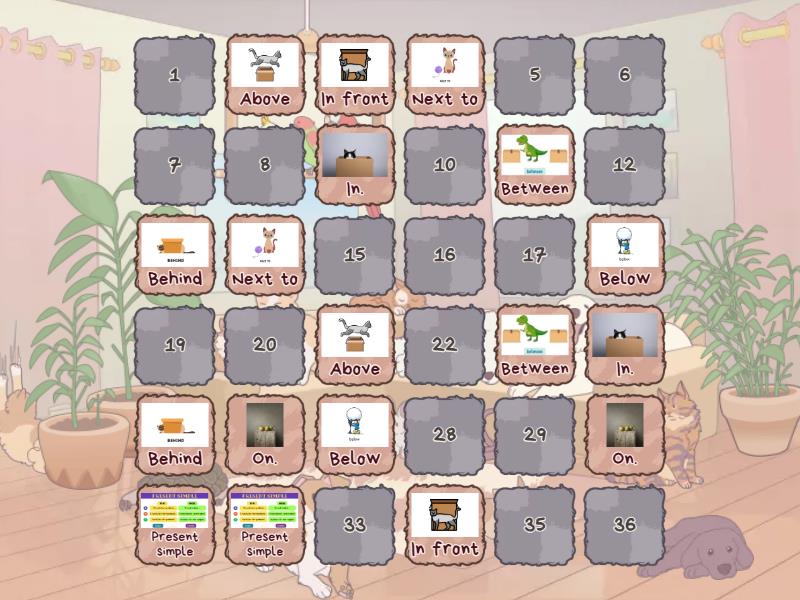 Memory Game - Review Vocabulary Children I - Matching pairs