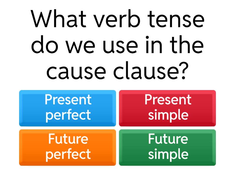 First conditional - Quiz