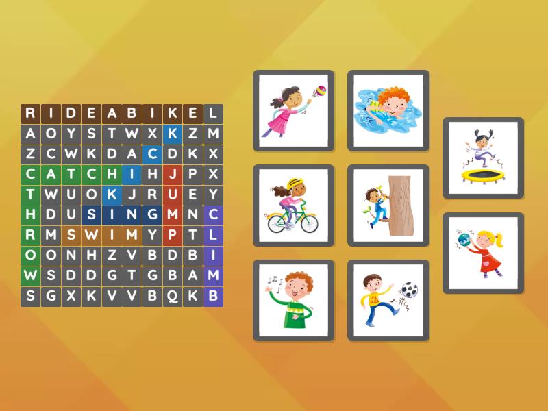 AS1 Unit 5 Lesson 1 - Wordsearch