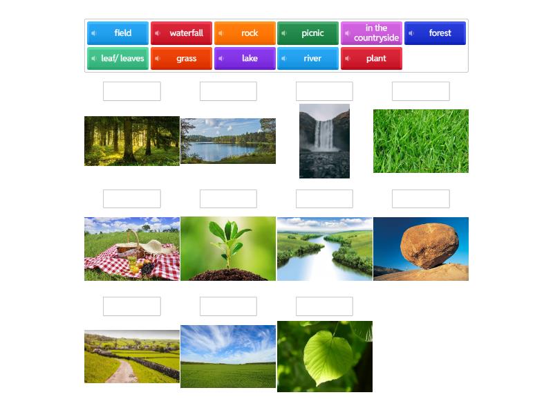 In the countryside KB3 - Match up