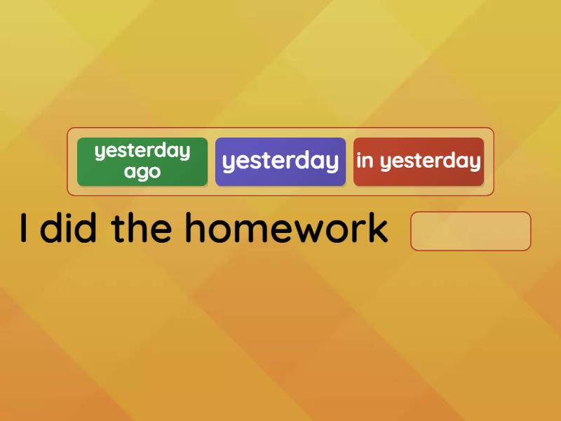 Complete the statements - Complete the sentence