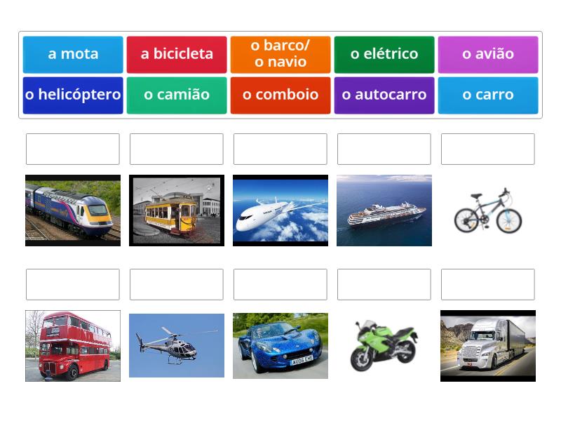 Transportes_Flashcards - Match up