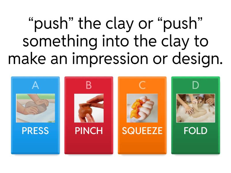 Clay techniques - Quiz