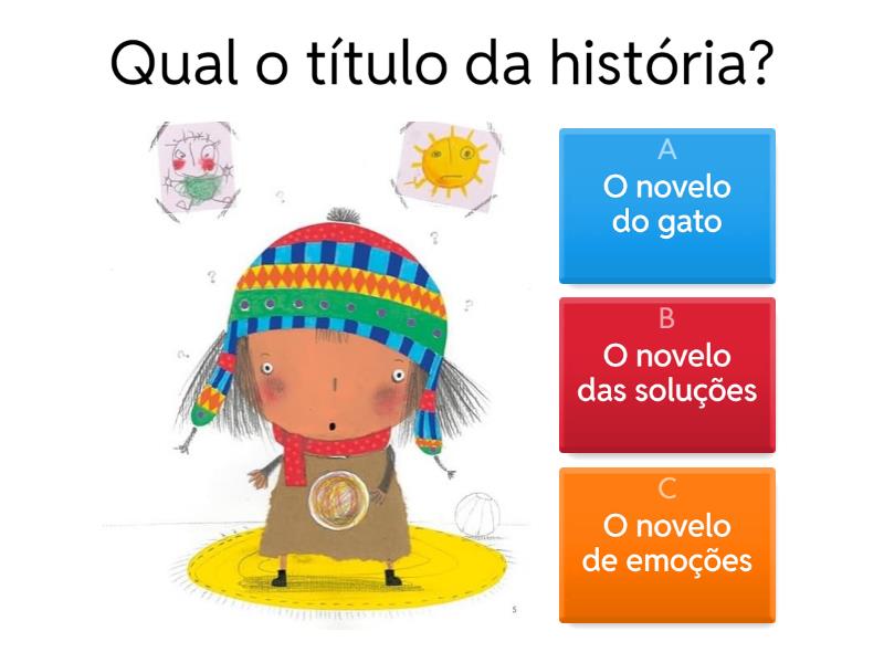 O novelo de emoções - Quiz