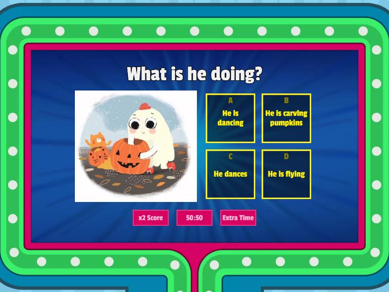 GHOST AFRAID OF THE DARK - What are they doing?? - Gameshow quiz