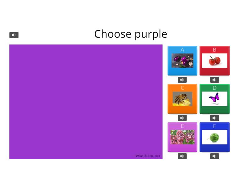 purple - Quiz