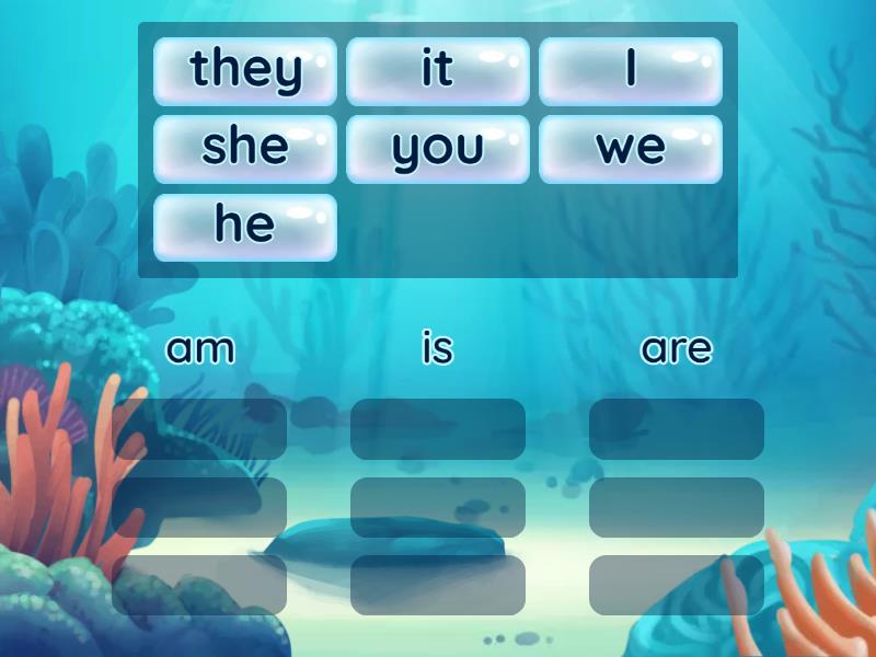 Fly High 2 unit 8 am/is/are - Group sort