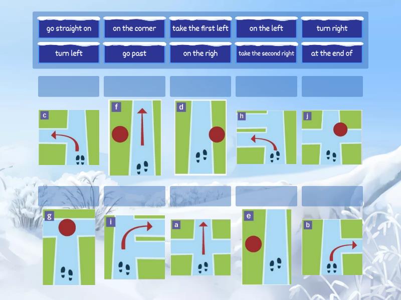 Directions - Match up