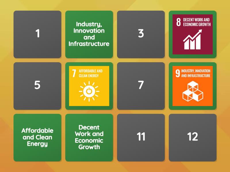 SDGs B組 - 配對遊戲