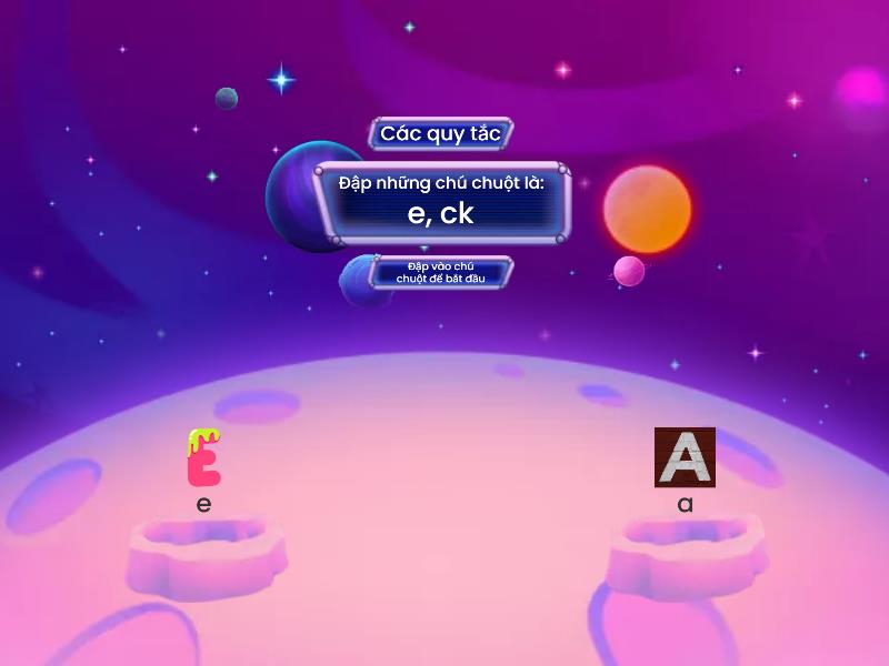 Phonics 2 - Whack-a-mole