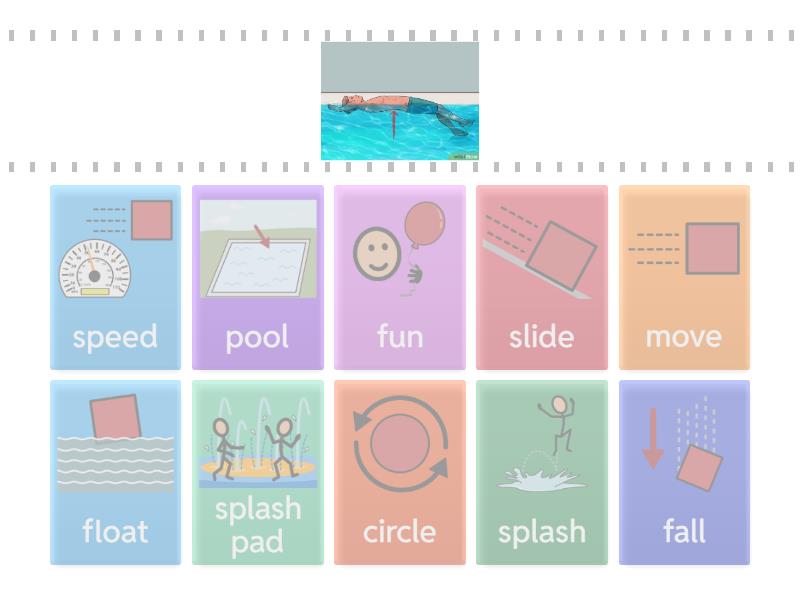 At the Amusement Park ULS Unit/Chapter 2 vocabulary - Find the match