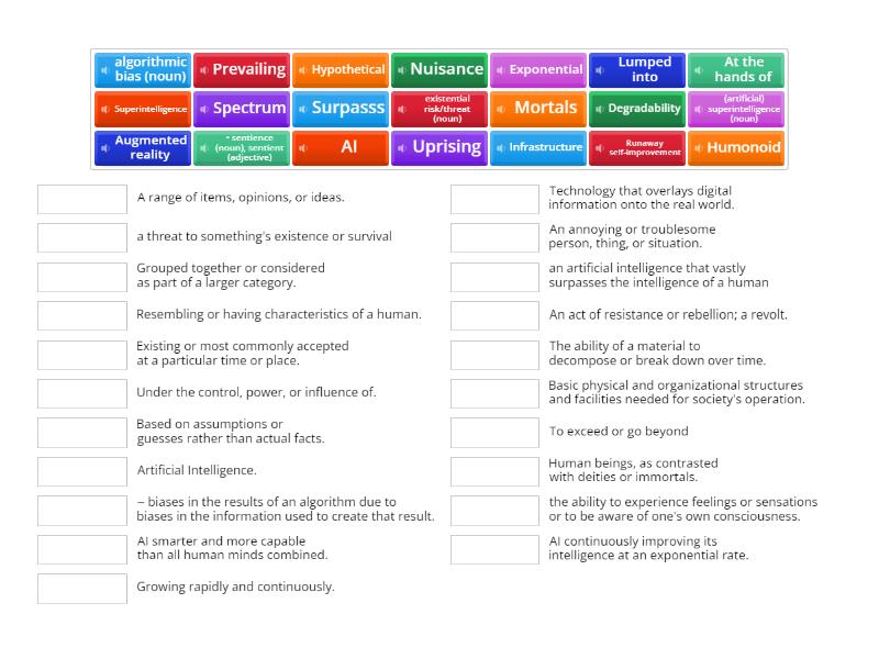 Artificial Intelligence - Match up