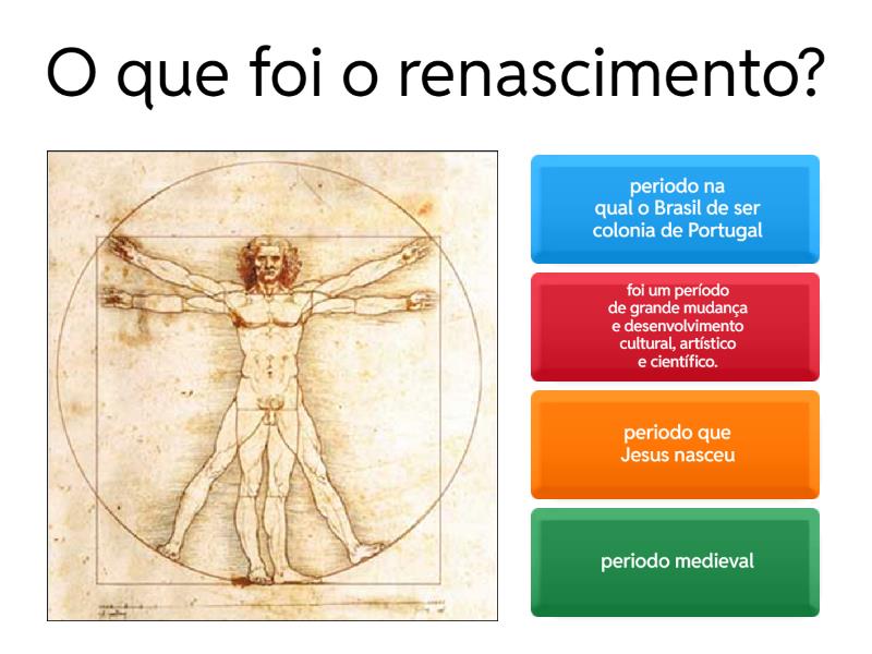 RENASCIMENTO - Questionário
