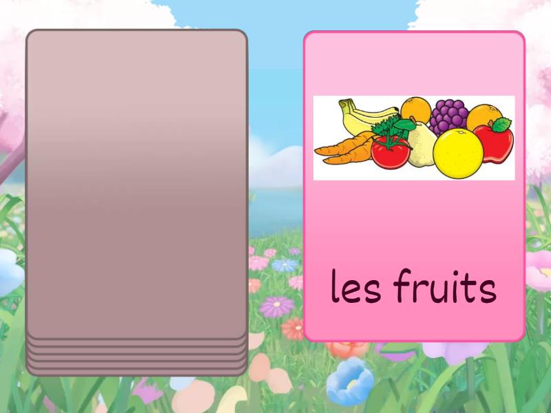 Vocabulaire U3.L8.2 le pique-nique - Speaking cards