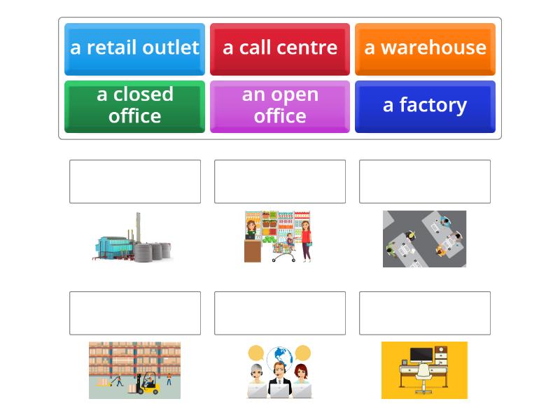 Workplace vocabulary - Match up