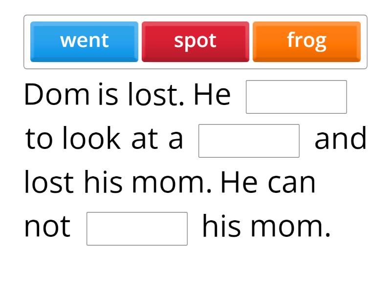 UFLI Lesson 37b: short o advanced review (CCVC, CVCC) Lost - Complete ...