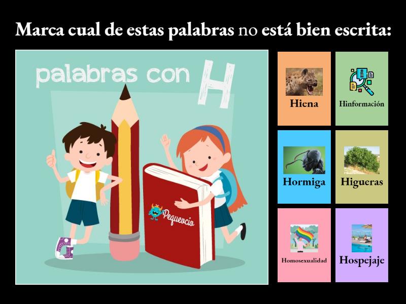 Ortografía de la H - Test