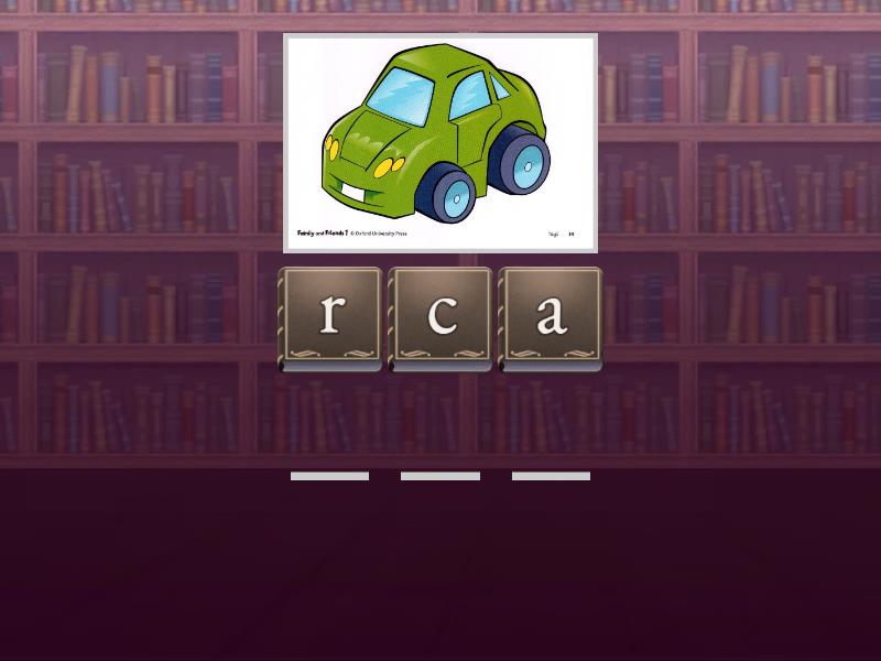 Unit 2, Toys, - Anagram