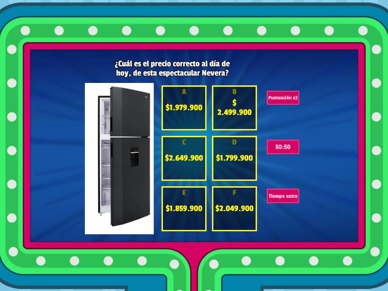 Concurso el Precio es Correcto Grupo 1 - Gameshow quiz