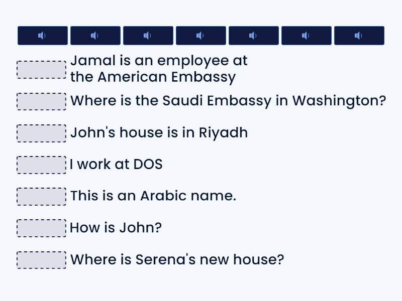 Saudi Arabic_M1_U5 - 12 - Match up