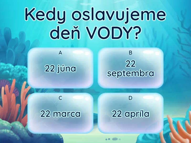 VODA - Quiz