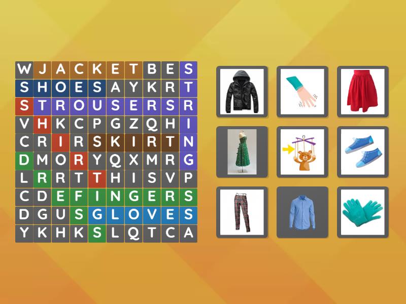 AS1 U8 Vocabulary L1,4 - Wordsearch