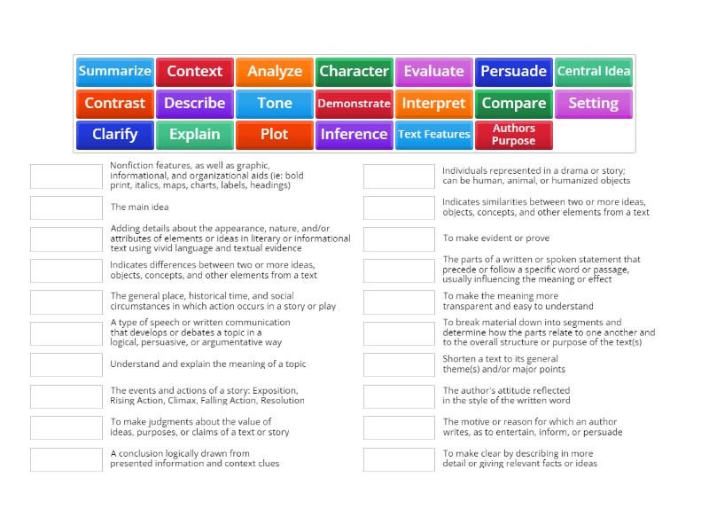 Air Test Prep - Match up