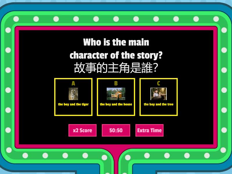 The Giving Tree Quiz Game - Gameshow quiz