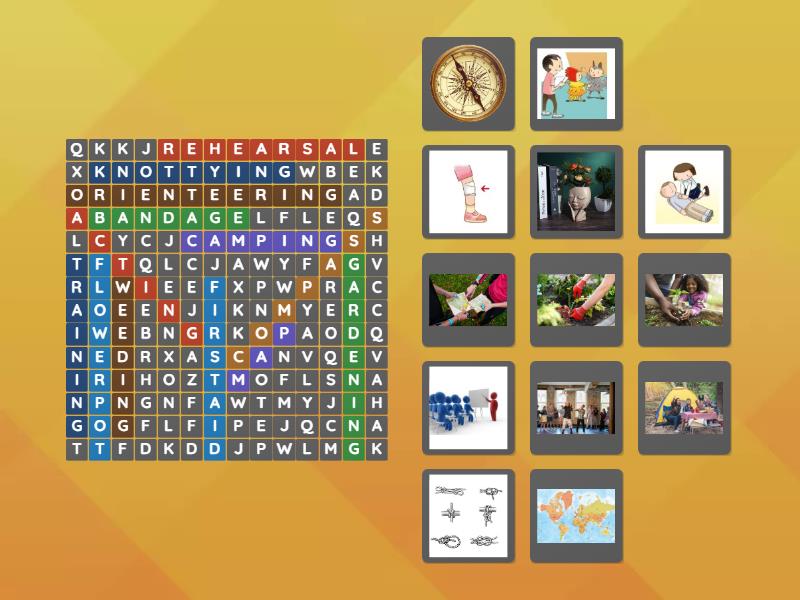 new magic 6A unit 3 - Wordsearch