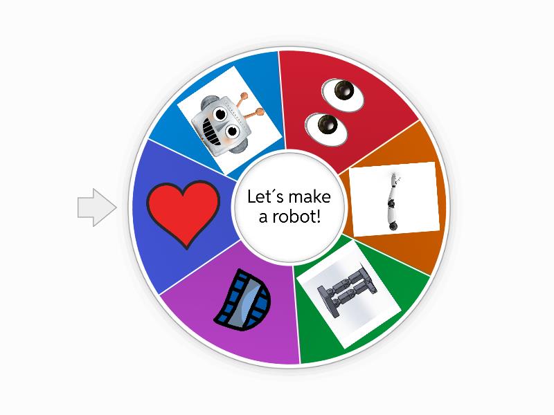 Little. Let´s make a robot - Spin the wheel