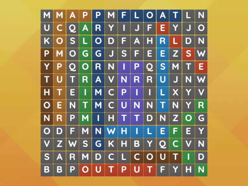 problem - Wordsearch