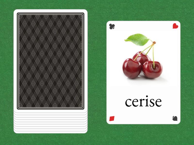 La lettre r . Chercher les mots avec la lettre r. - Speaking cards