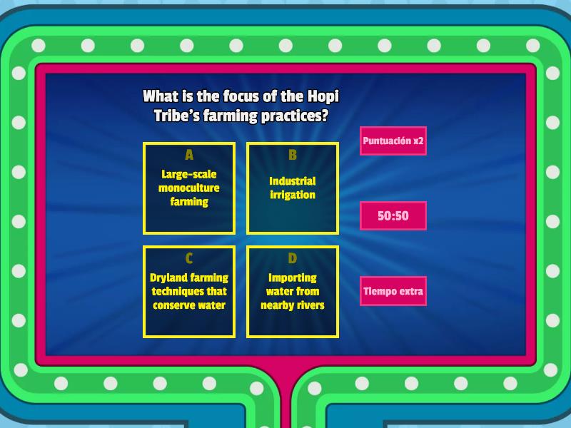 Restoring Our World: Indigenous Wisdom - Gameshow quiz