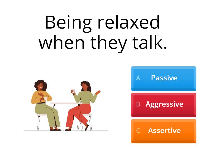 Passive, Agressive or Assertive - Quiz