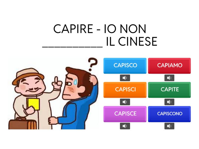 I VERBI INCOATIVI (VERBI IN -IRE CHE AGGIUNGONO "-ISC" IN 4 PERSONE DEL ...