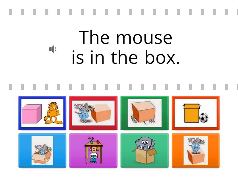 Prepositions of place - MSS TRANG - Find the match