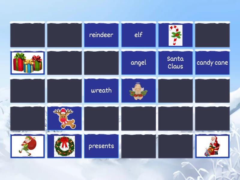 Christmas memory - Matching pairs