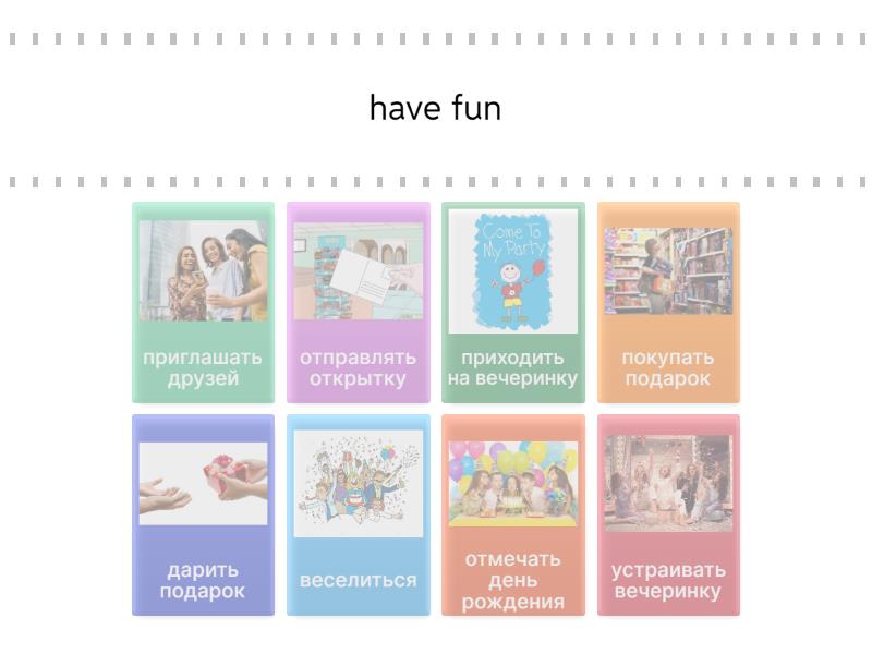 Form 4 Unit 9 Lesson 5 - Find the match