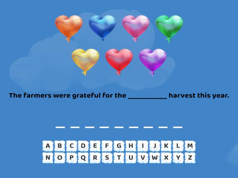 SSAT L - (201-230) - Hangman