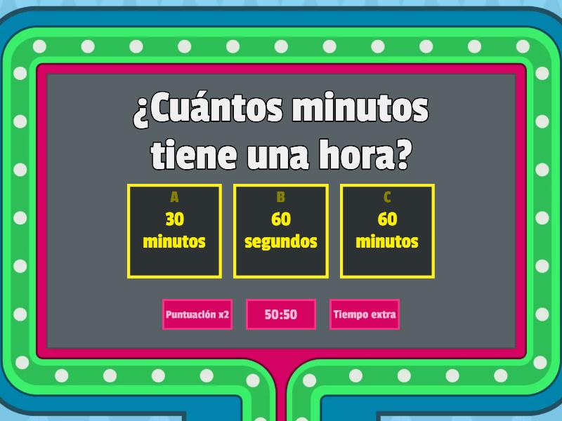 100 alumnos dijeron - Gameshow quiz