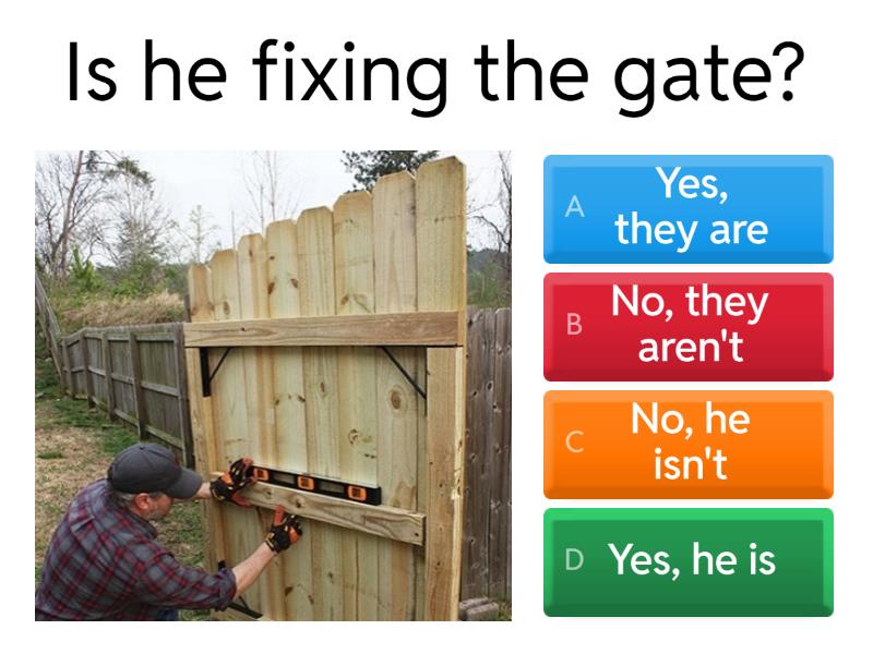 Yes, No questions - FARM - Quiz