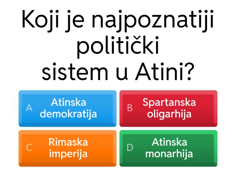 HISTORIJA KVIZ 1 - Quiz