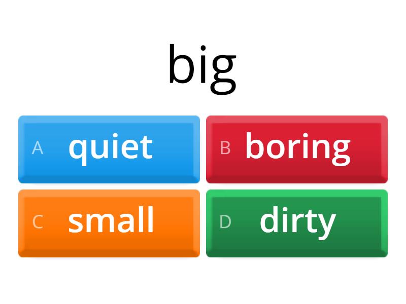 GG2 Unit 5.6 Adjectives - Quiz