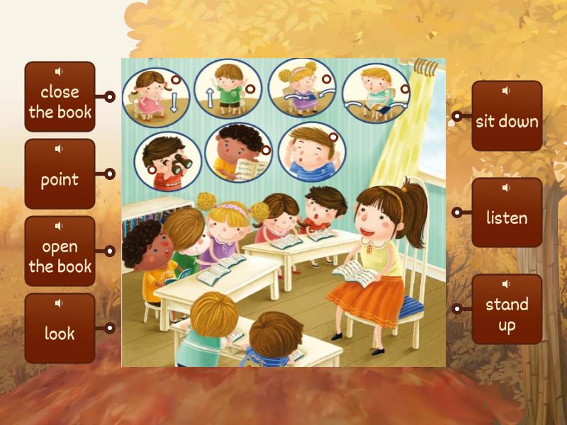 Kid's Box Starter Unit 2 - Labelled diagram