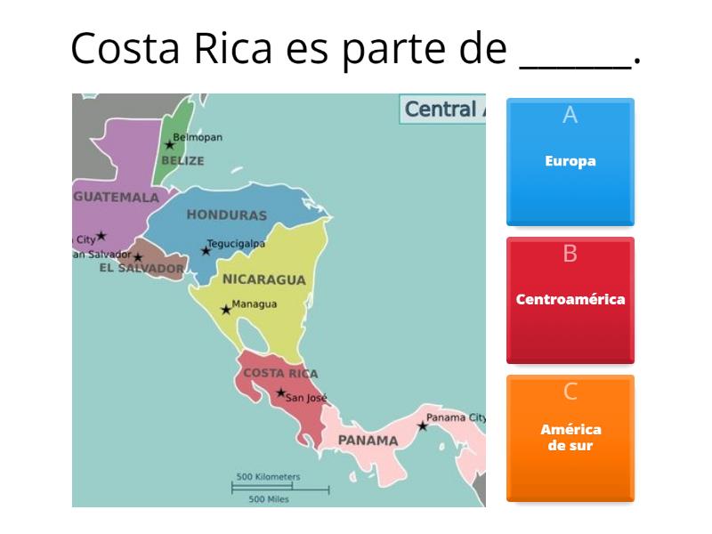 Costa Rica - Quiz