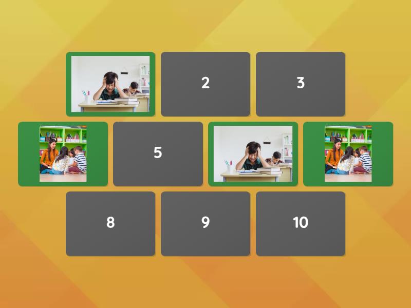 Memorama Virtual. - Matching pairs