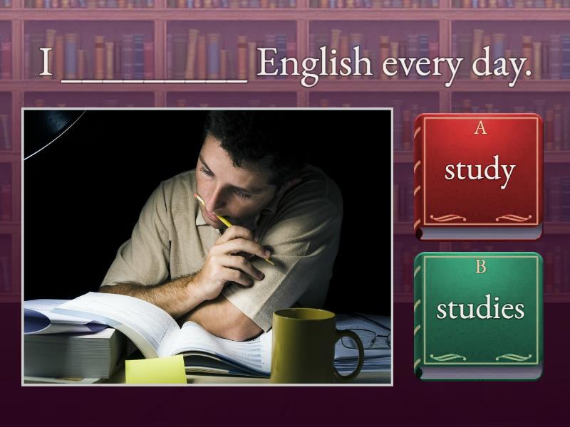 Present simple Positive - Quiz